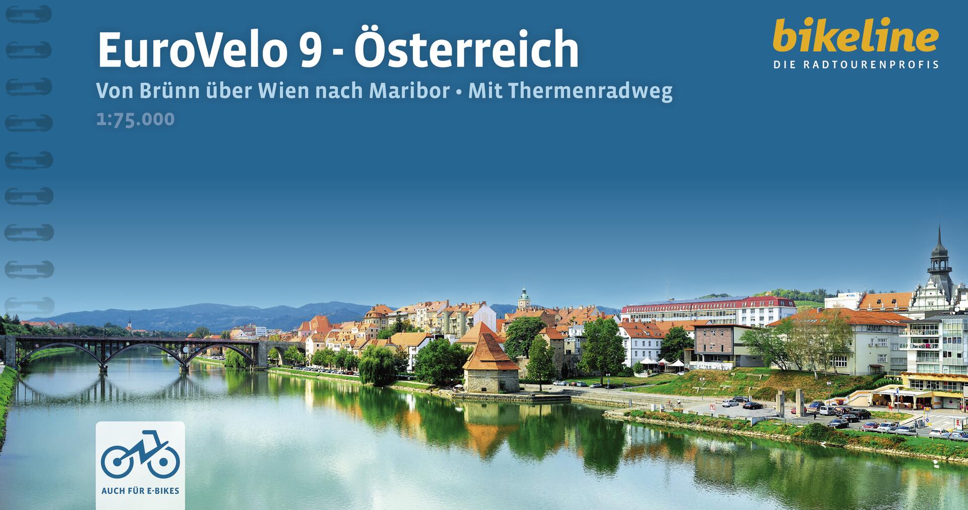 bikeline Radtourenbuch EuroVelo 9 - Österreich - Verlag Esterbauer