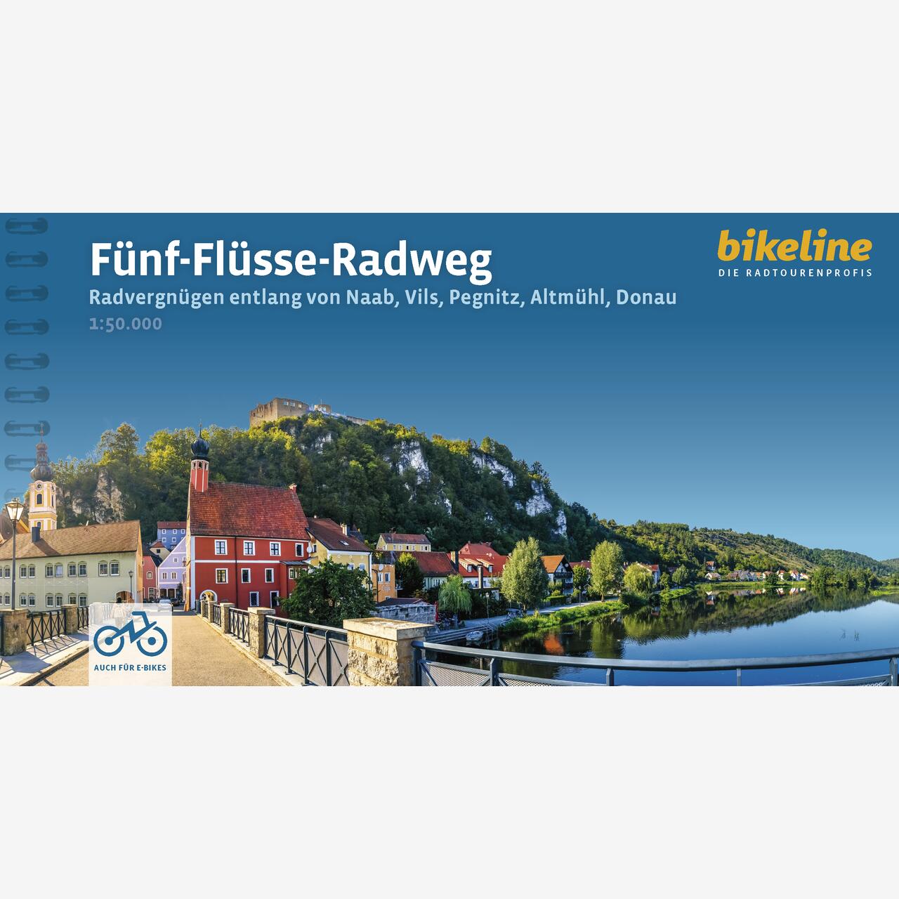 bikeline Radtourenbuch Fünf-Flüsse-Radweg - Verlag Esterbauer